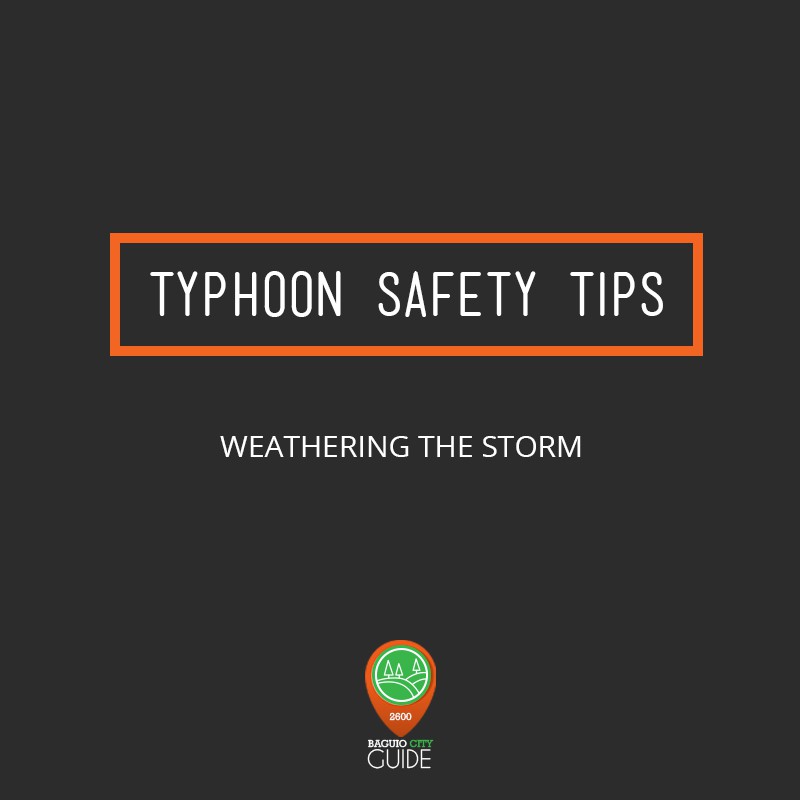 Typhoon Safety Tips In Baguio City