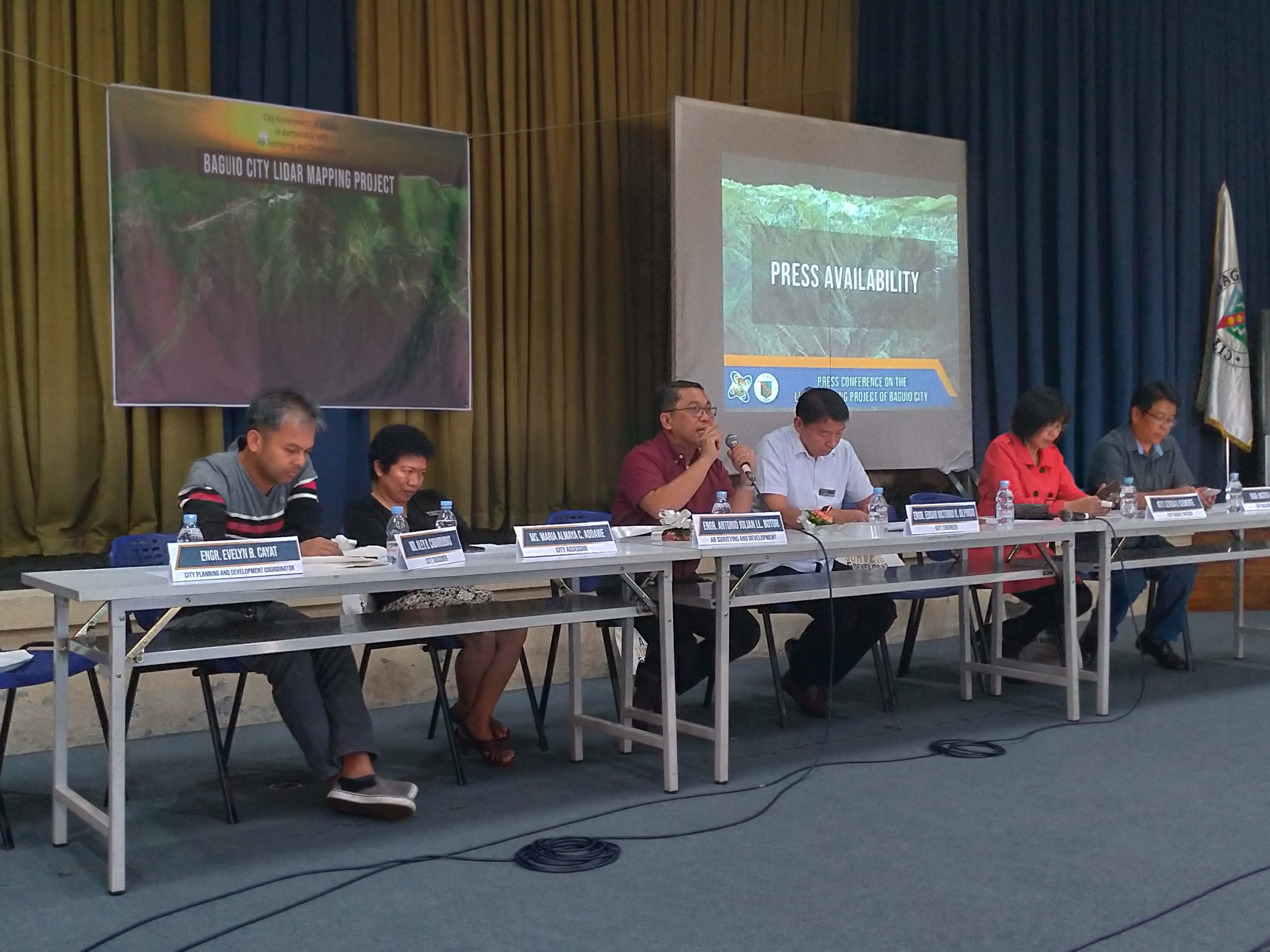 Baguio City becomes first LGU surveyed using LiDAR Technology | BCG