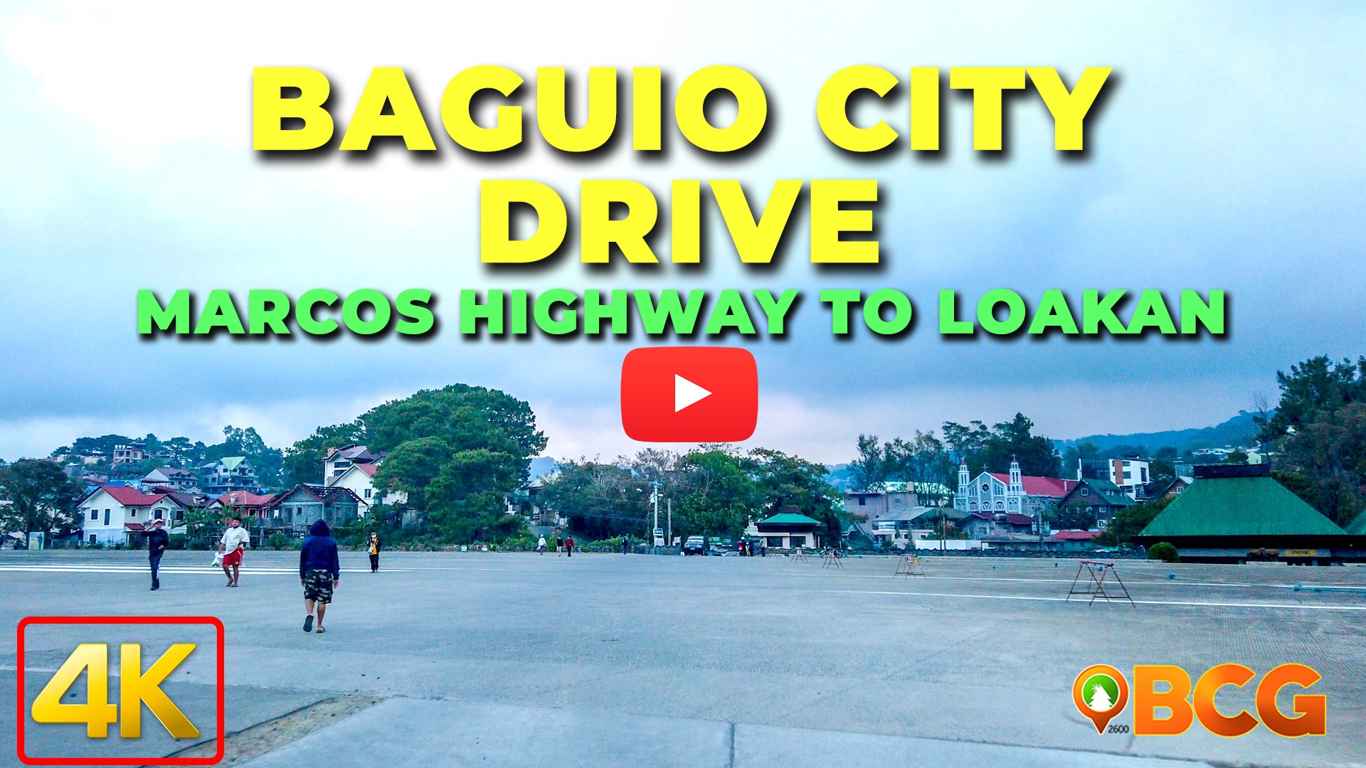 Afternoon Baguio City Drive from Marcos Highway to Loakan | 4K Baguio ...