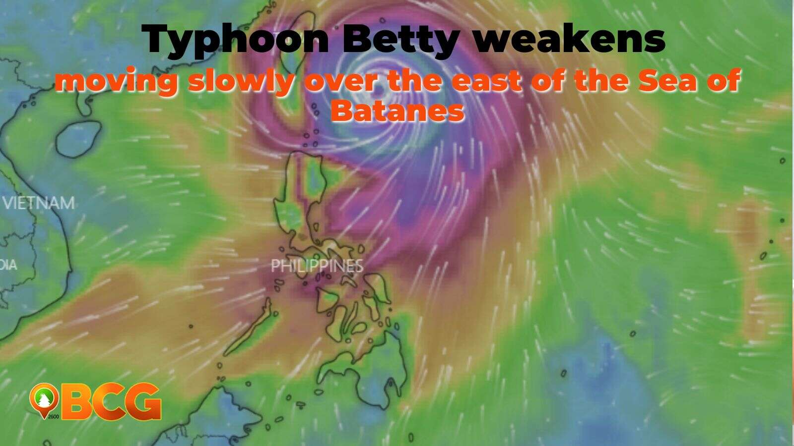 Typhoon Betty Weakens but Continues to Pose Threats | BCG