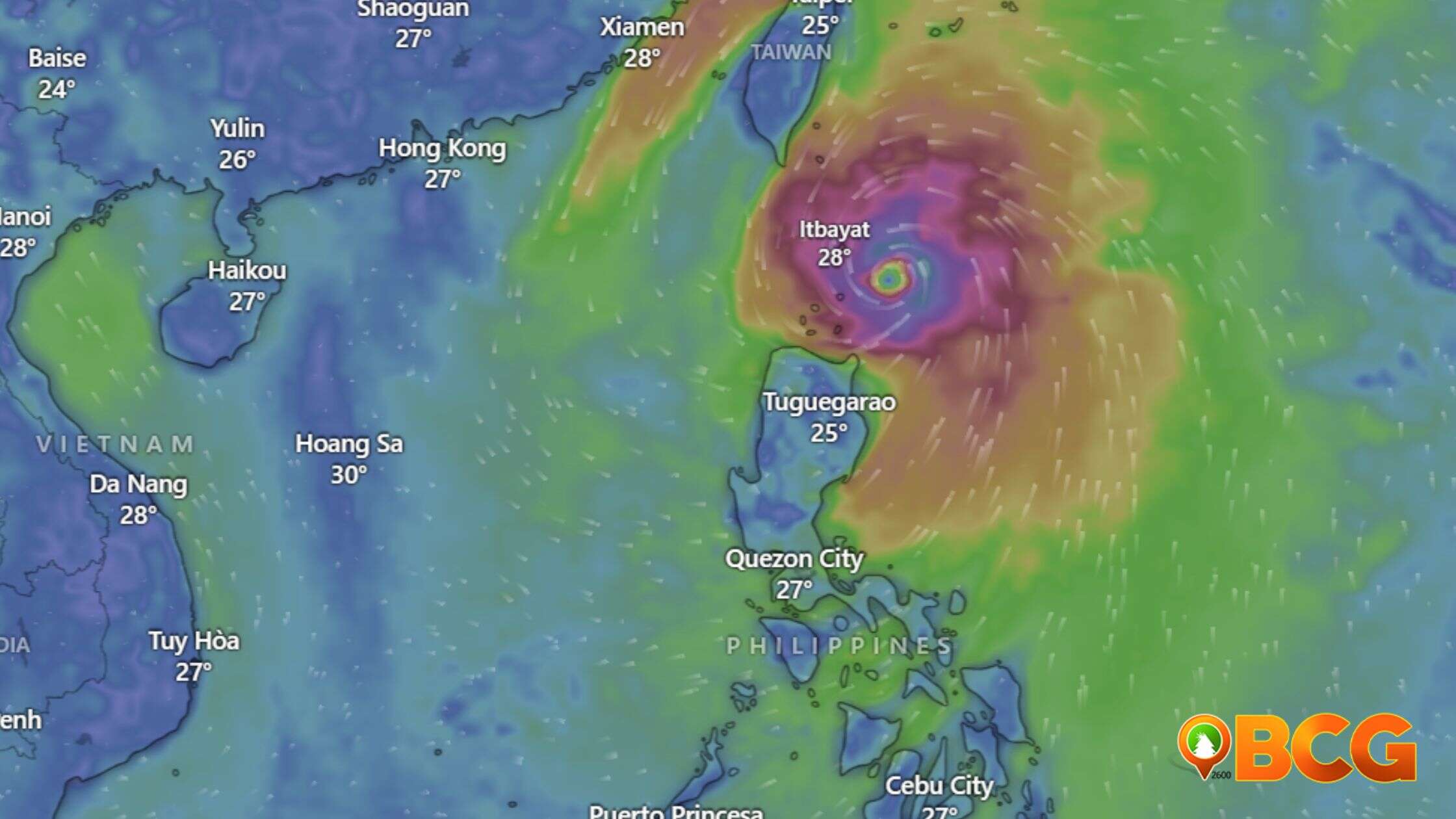 Typhoon Julian Brings Violent Winds to Batanes and Babuyan Islands as ...