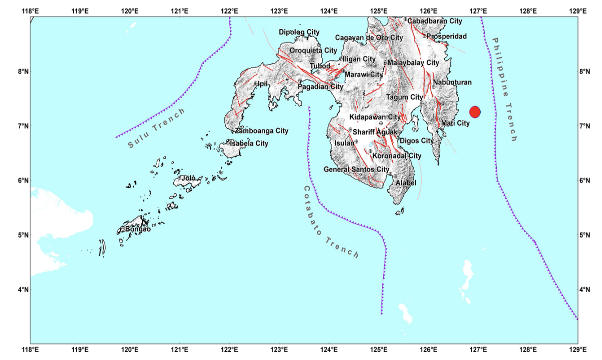 Magnitude 7.5 Earthquake Off Davao Oriental Triggers Tsunami Warning ...