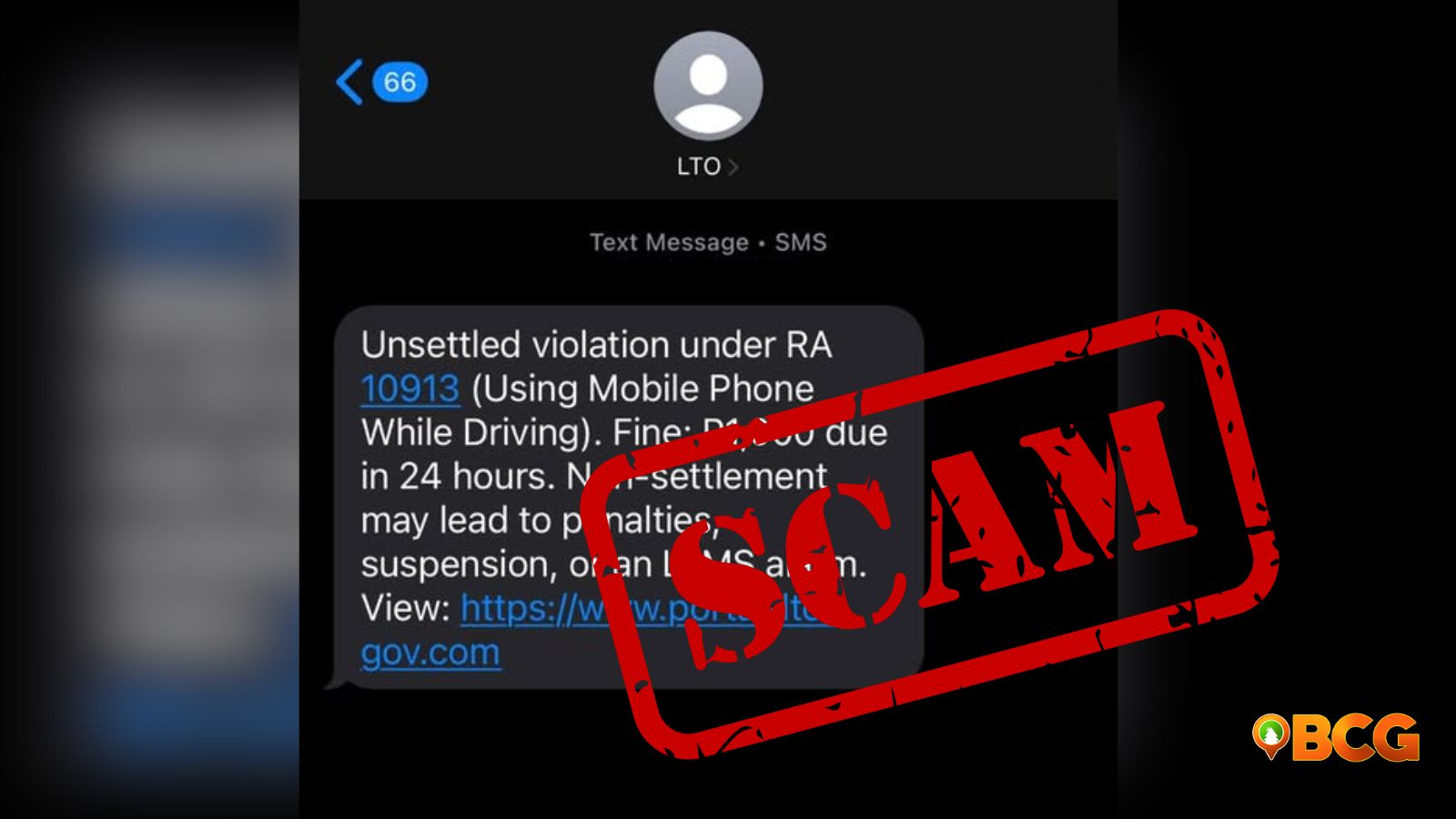 LTO Warns Public About New Phishing Scam Targeting Motorists | BCG